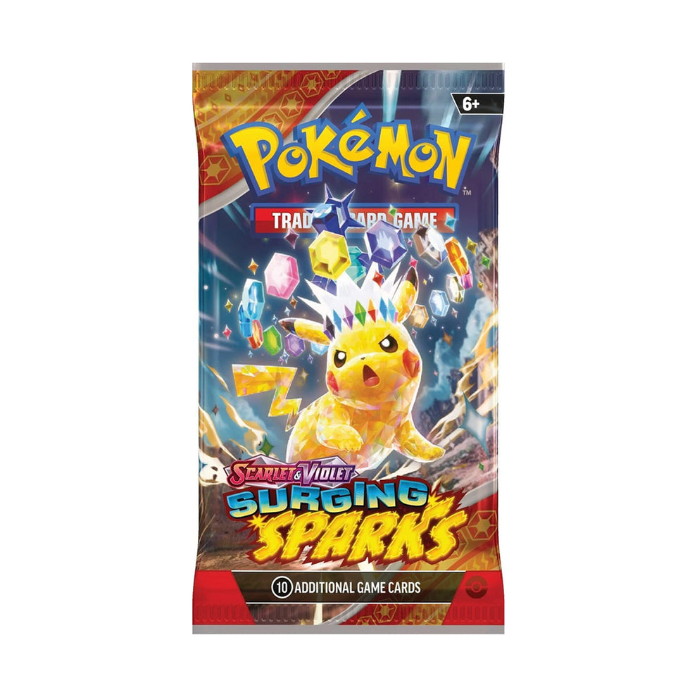 Pokemon Surging Sparks Booster Pack - Random Artwork – Blindfury ...